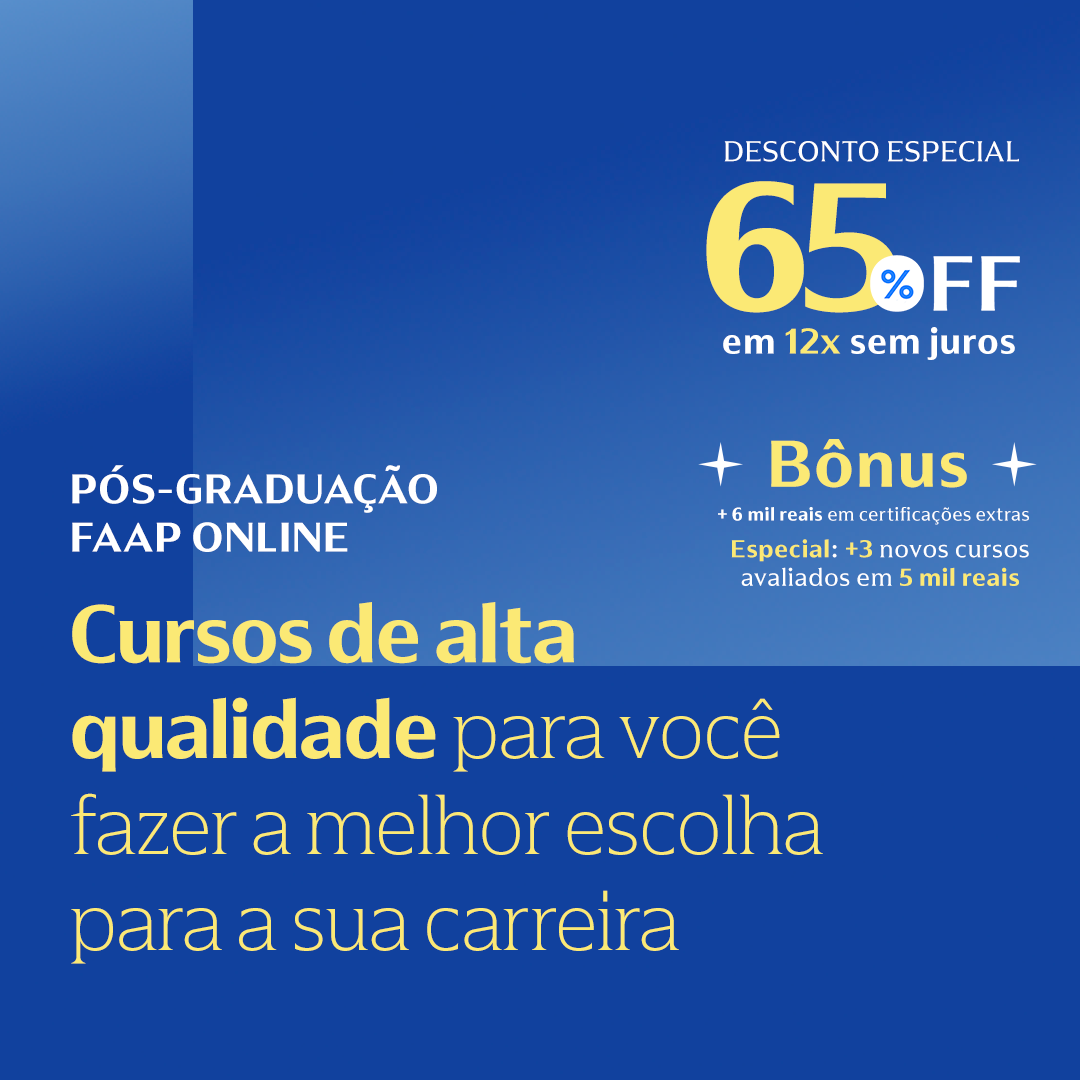 FAAP Online - Pós-graduação Online